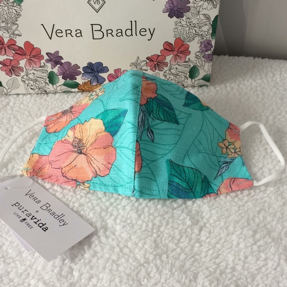 Vera Bradley | Accessories | Nwt Vera Bradley Face Mask In Citrus ...